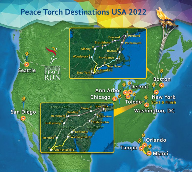 Welcome to the Peace Run | The Sri Chinmoy Oneness-Home Peace Run